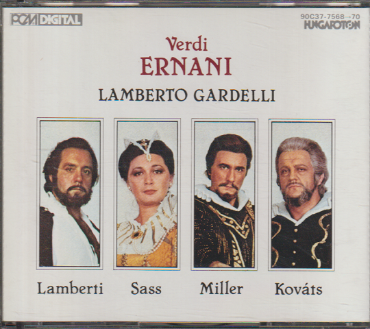 「CD「Verdi / ERNANI 」」(歌：Giorgio Lamberti他) | 村の古本屋《追分コロニー》